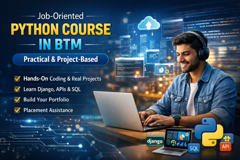 Job-Oriented Python Course in BTM – Practical & Project-Based